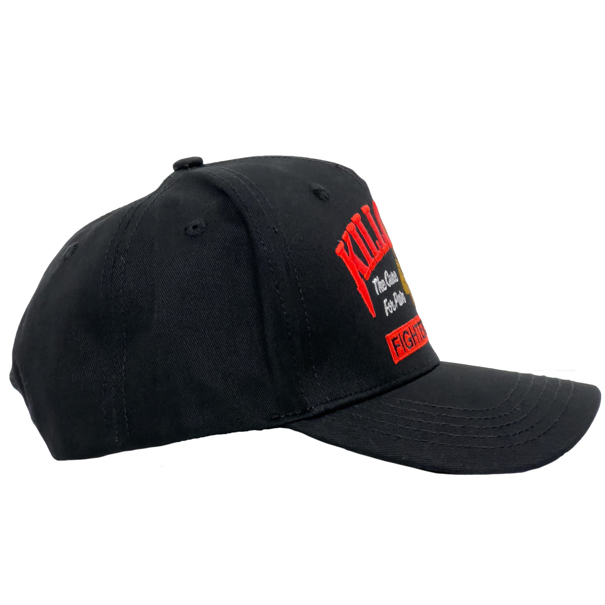 PAIN 5 PANEL SNAPBACK - BLACK / RED - Kill Crew