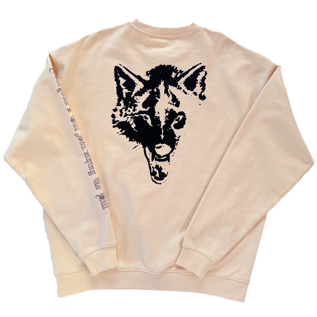 OVERSIZED HEAVYWEIGHT "CLASSIC" CREW NECK - CREAM – Kill Crew