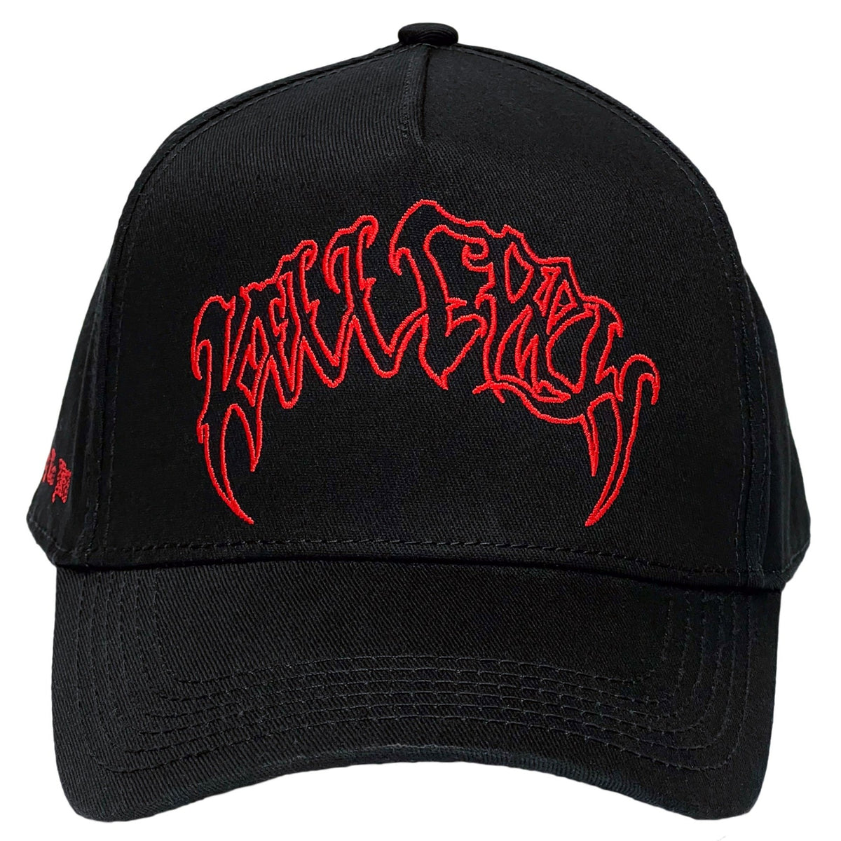 CLASSIC 5 PANEL SNAPBACK - BLACK / RED - Kill Crew