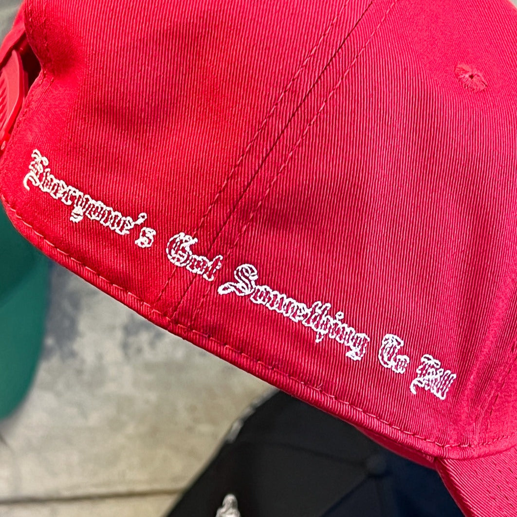 CLASSIC 5 PANEL SNAPBACK - RED - Kill Crew