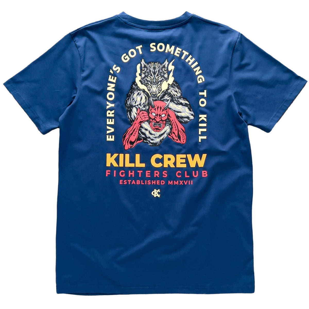 INNER DEMONS T-SHIRT - BLUE - Kill Crew