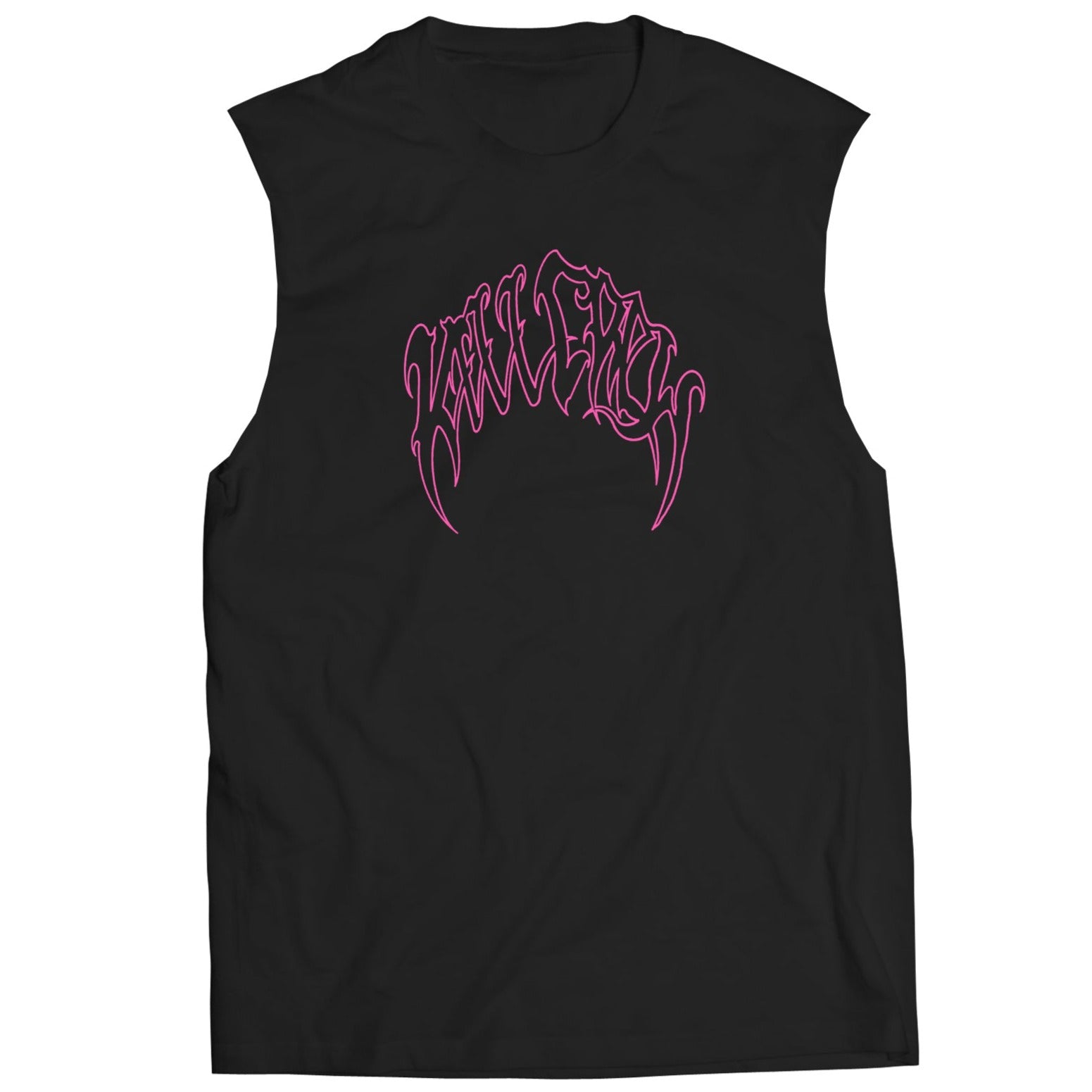 CLASSIC KILL CREW CUT OFF - BLACK / PINK - Kill Crew