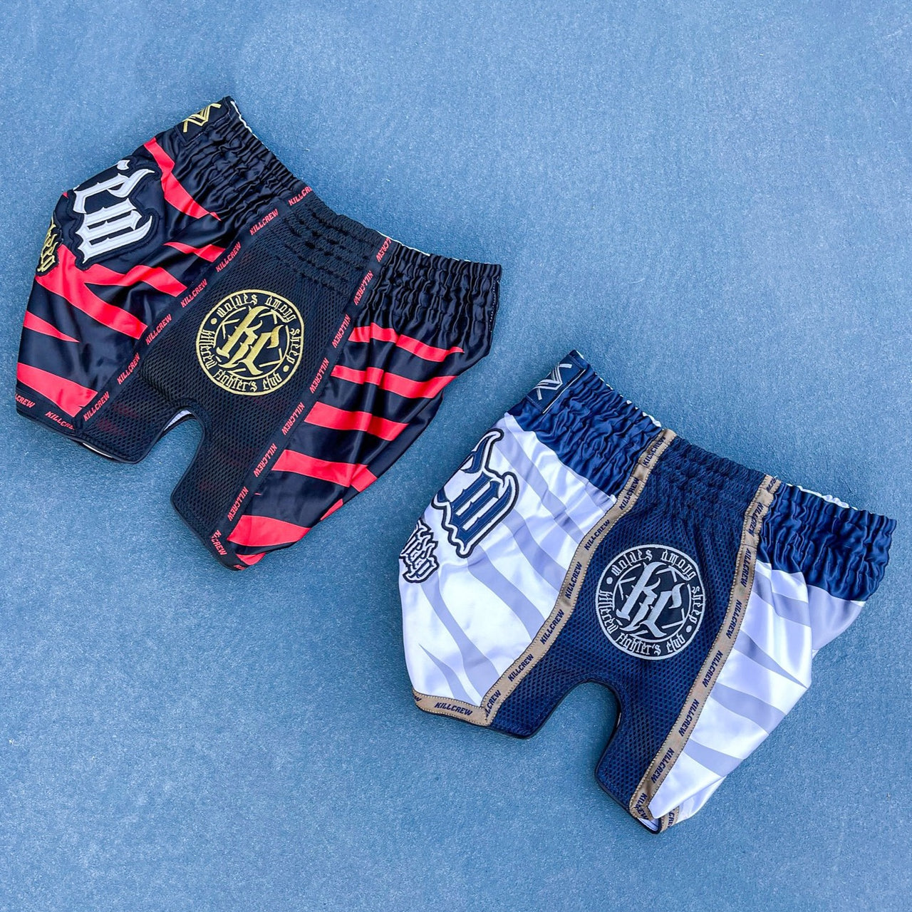 MUAY THAI FIGHT SHORTS - TIGER RED – Kill Crew