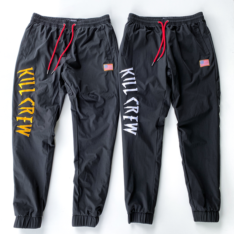NYLON TECH PANTS - WHITE - Kill Crew