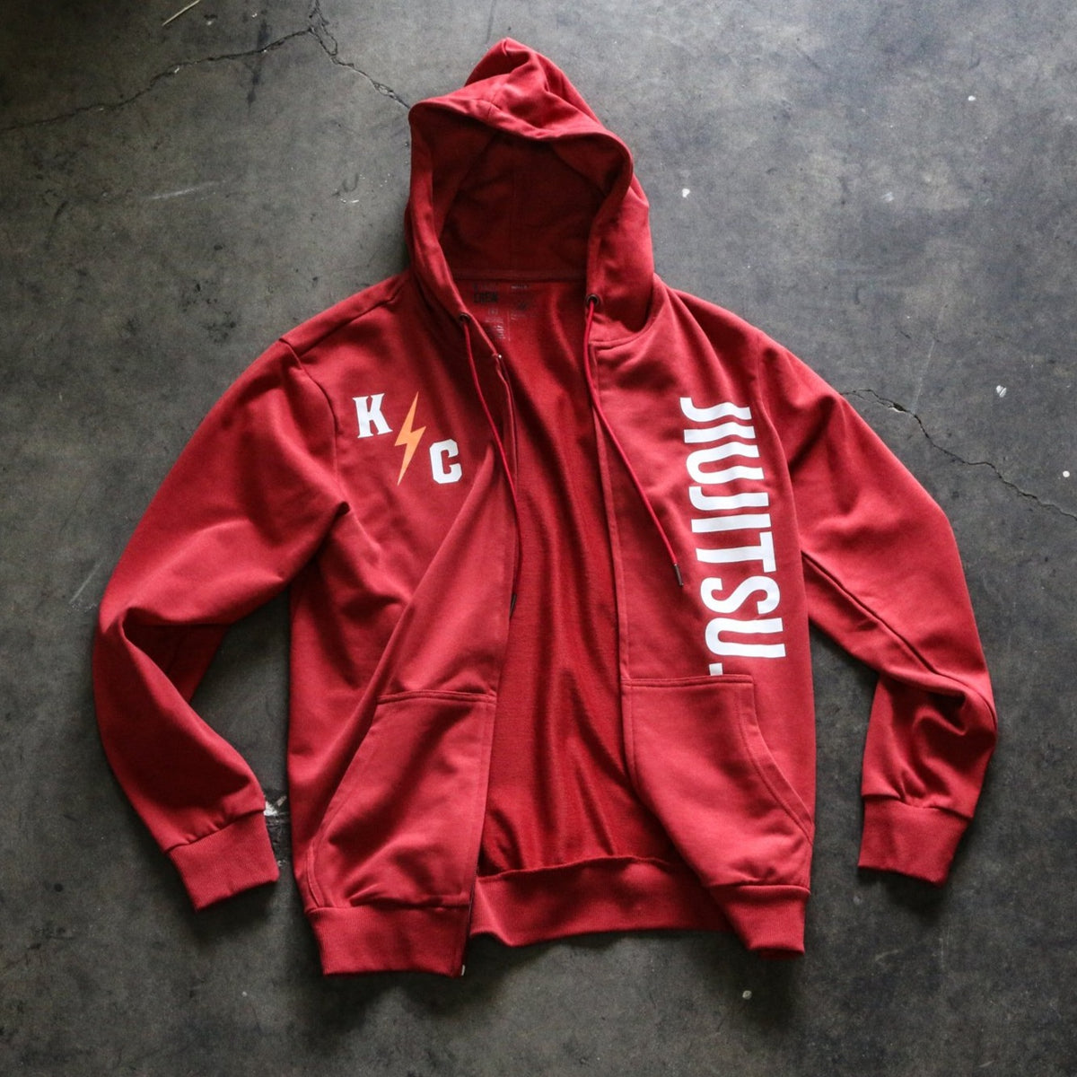 JIU JITSU ZIP UP - RED - Kill Crew