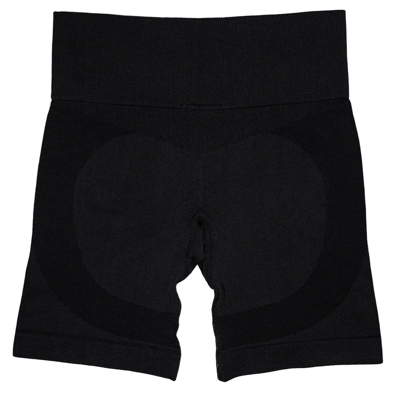 SEAMLESS FLAMES BIKER SHORTS - BLACK / WHITE - Kill Crew