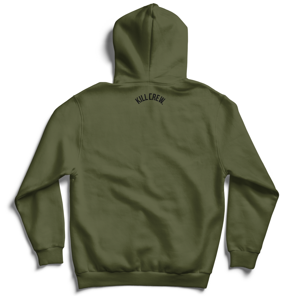 FIGHTER'S CLUB HOODIE - OLIVE – Kill Crew